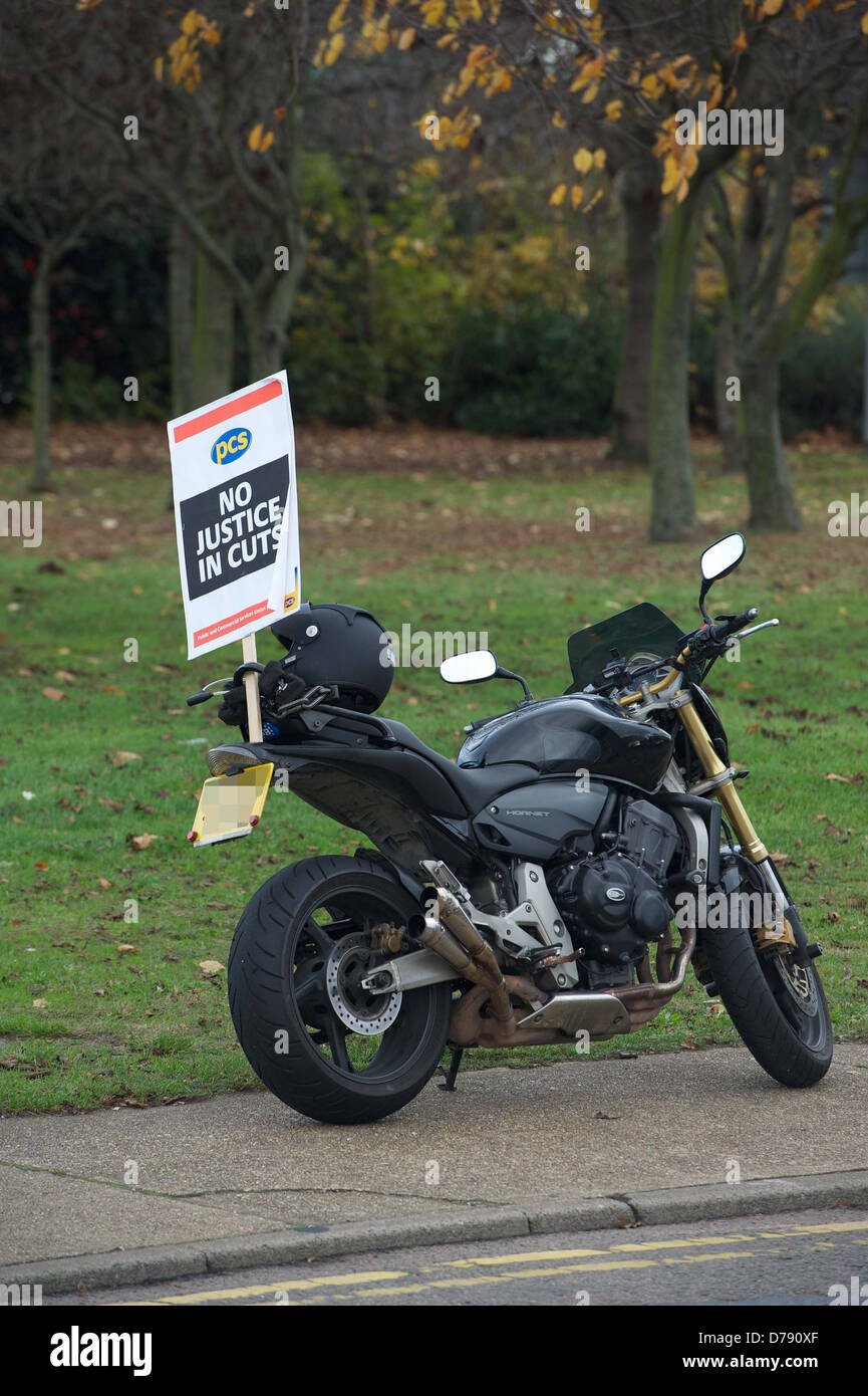 The Public and Commercial Services Union picket line at Heathrow ...