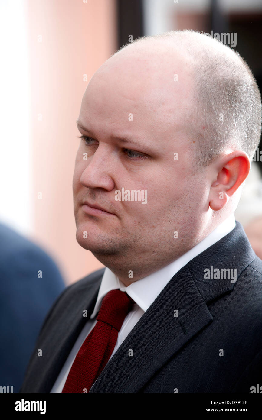 Henry Hitchings at the Oldie Literary Lunch 16/4/13 Stock Photo - Alamy