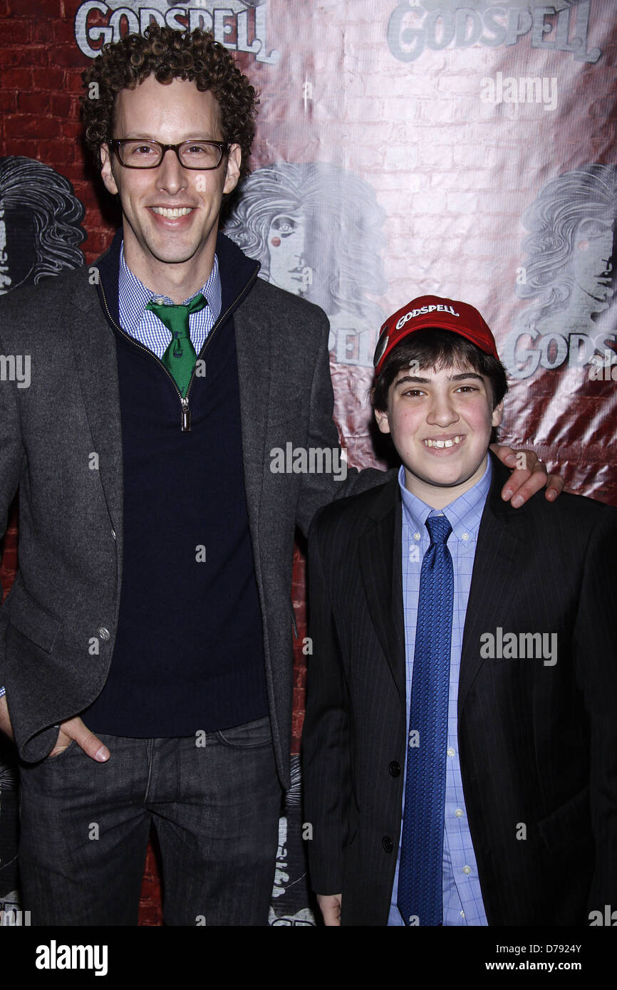 guest, Adam Riegler Opening night of the Broadway musical production ...