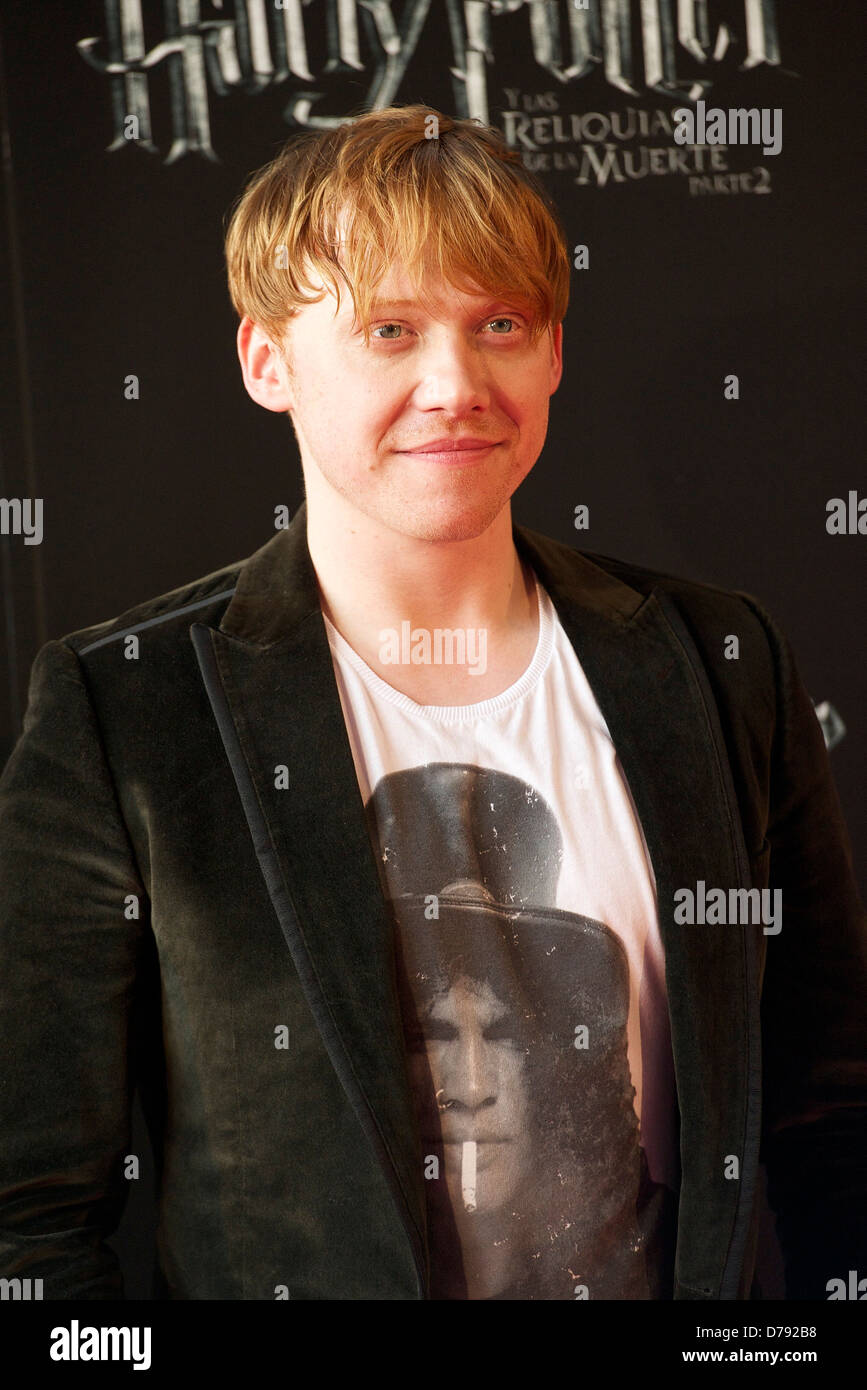 Actor Rupert Grint 'Harry Potter and the Deathly Hallows: Part 2 ...