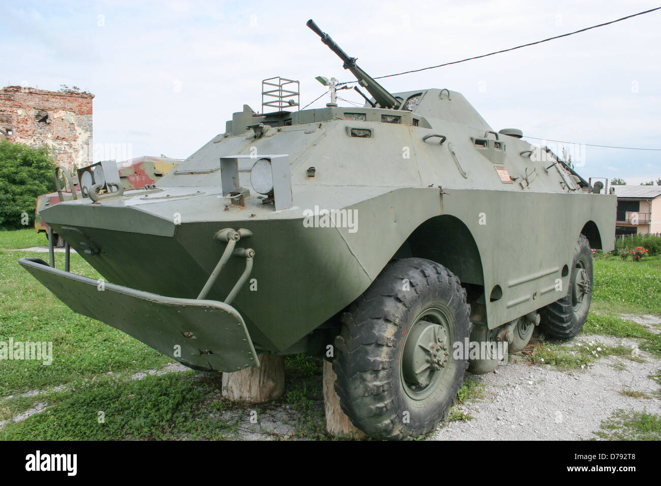 Military vehicules in Croatia, just after the Yougoslavian war Stock ...
