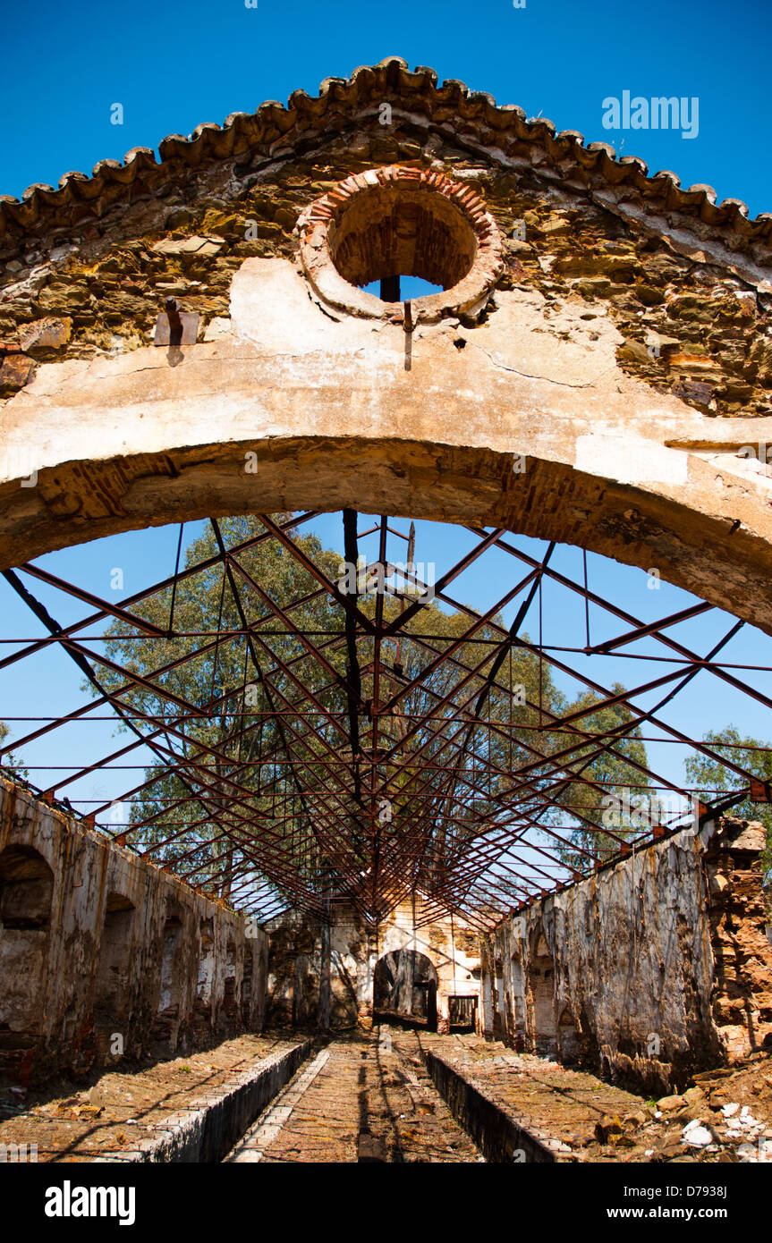 Derelict industrial building Stock Photo - Alamy