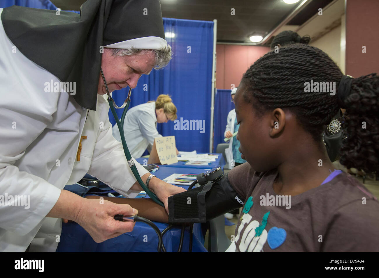 Blood pressure screening hi-res stock photography and images - Alamy