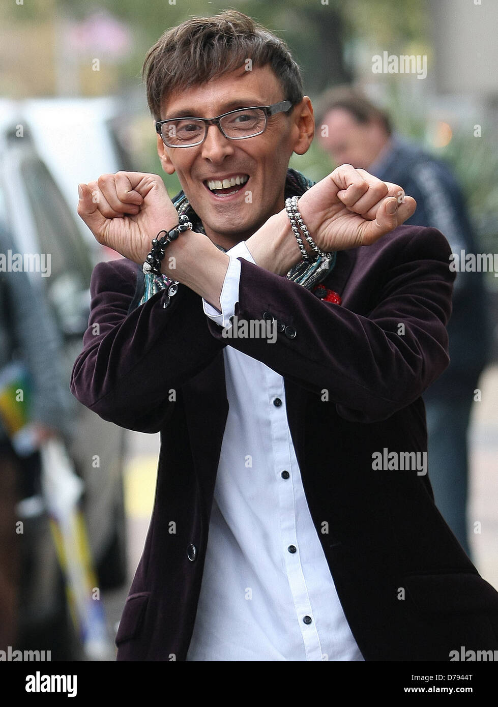 Johnny Robinson at the ITV studios London, England - 07.11.11 Stock ...