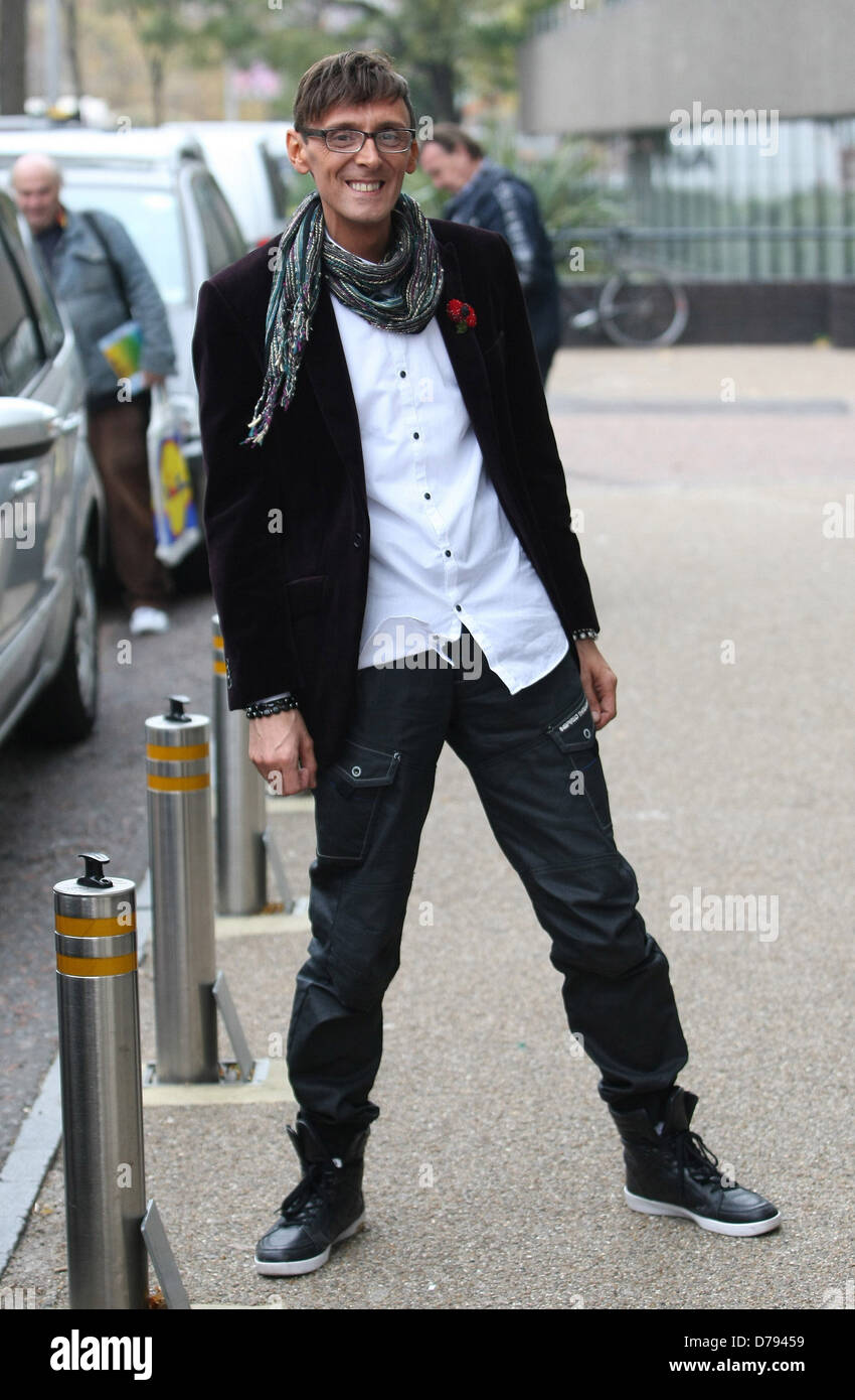 Johnny Robinson at the ITV studios London, England - 07.11.11 Stock ...