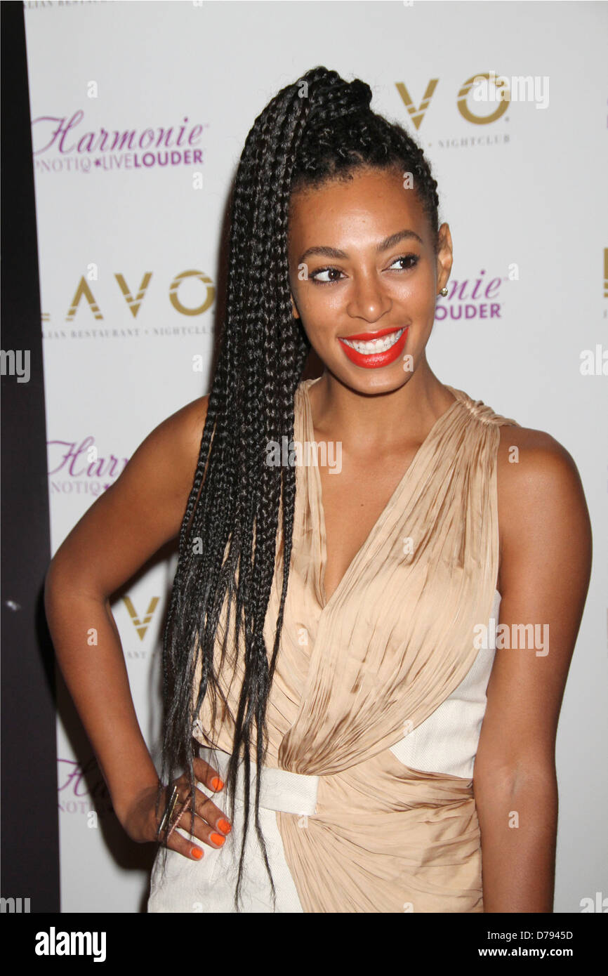 Solange Knowles celebrates her birthday at LAVO nightclub inside The ...