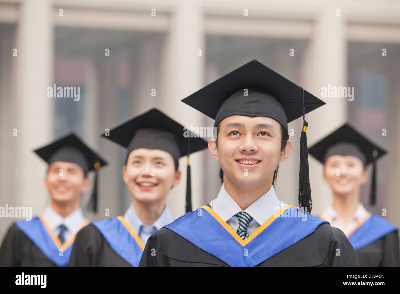 Four Graduates High Resolution Stock Photography and Images - Alamy