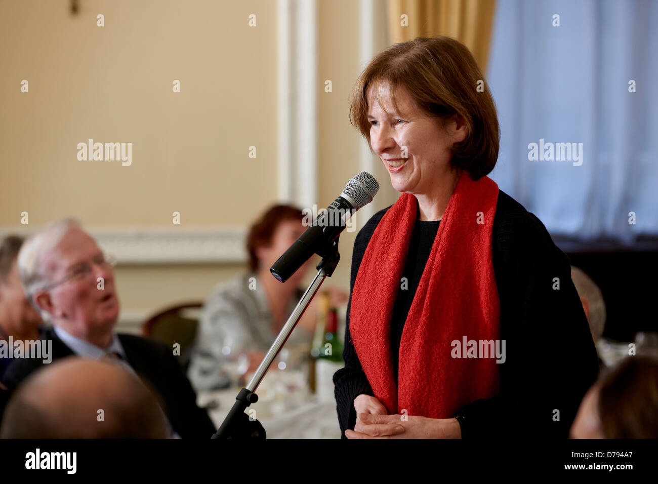 Posy Simmonds at the Oldie Literary Lunch 16/4/13 Stock Photo - Alamy
