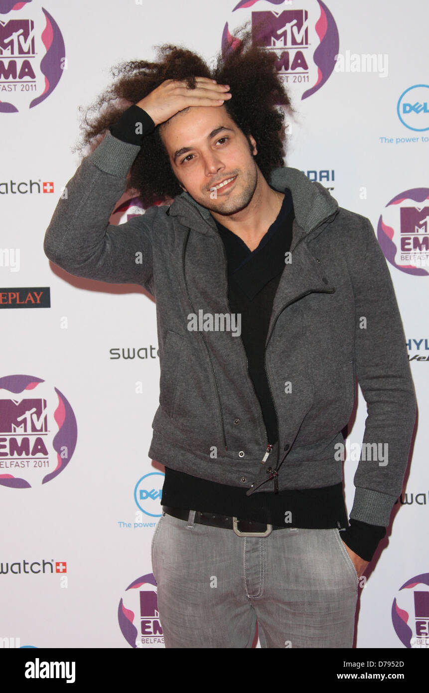 Abdelfattah Grini The MTV Europe Music Awards 2011 (EMAs) held at the ...