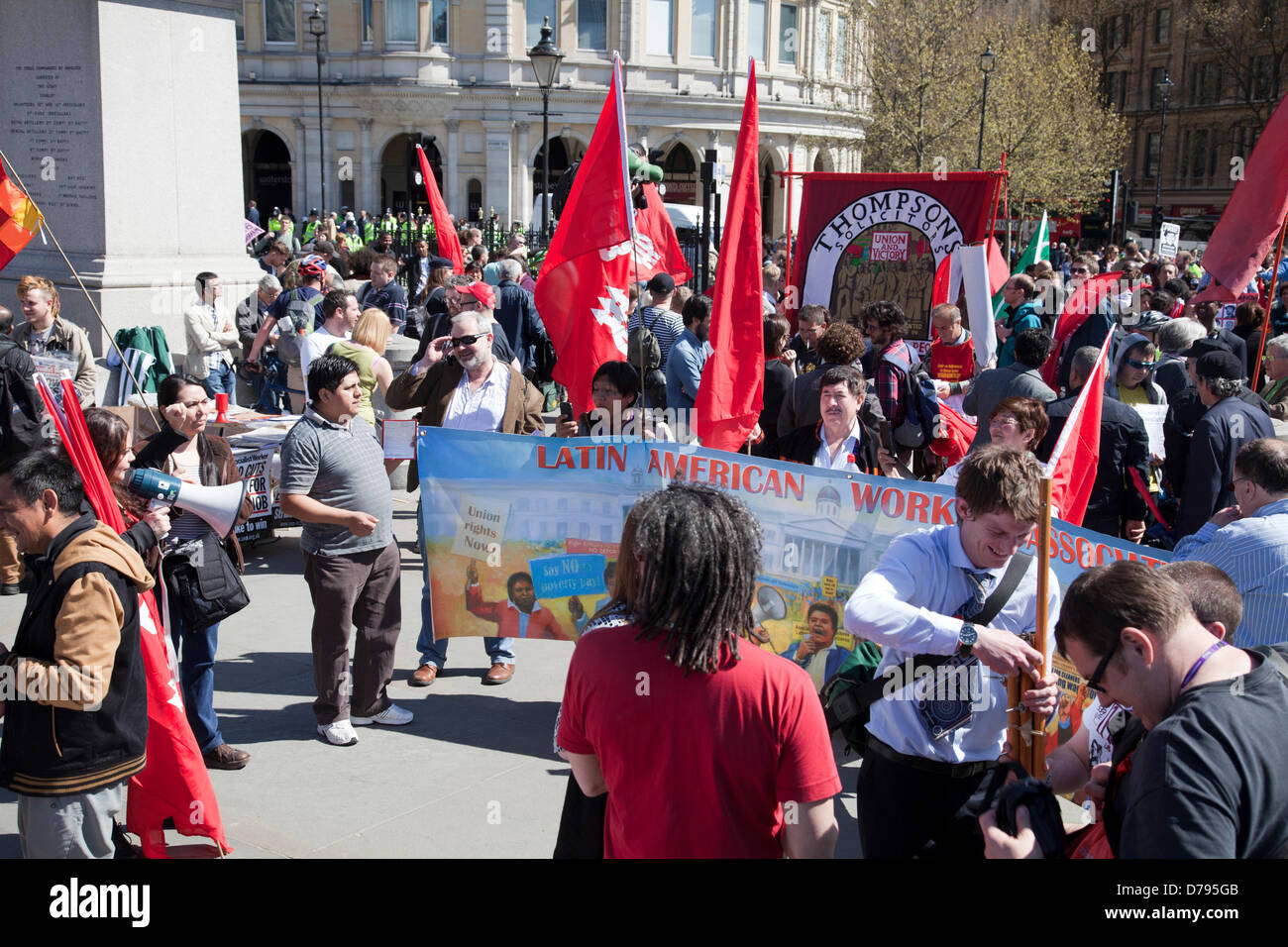 May day rally of the socialist party hi-res stock photography and ...