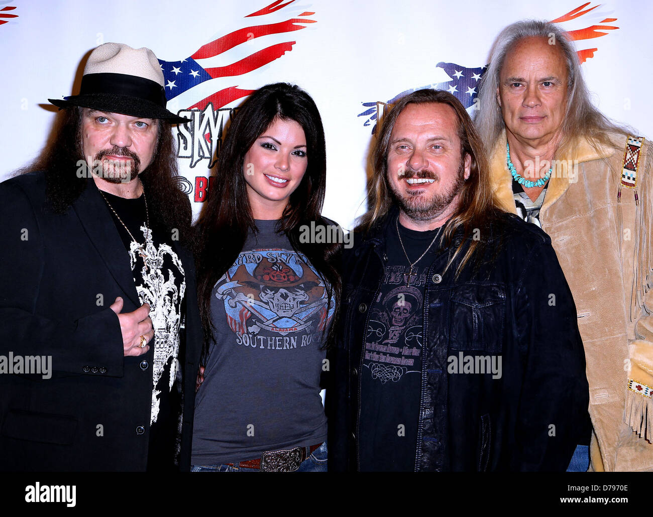 Gary Rossington, Laura Croft, Johnny Van Zant, Rickey Medlocke Lynyrd ...