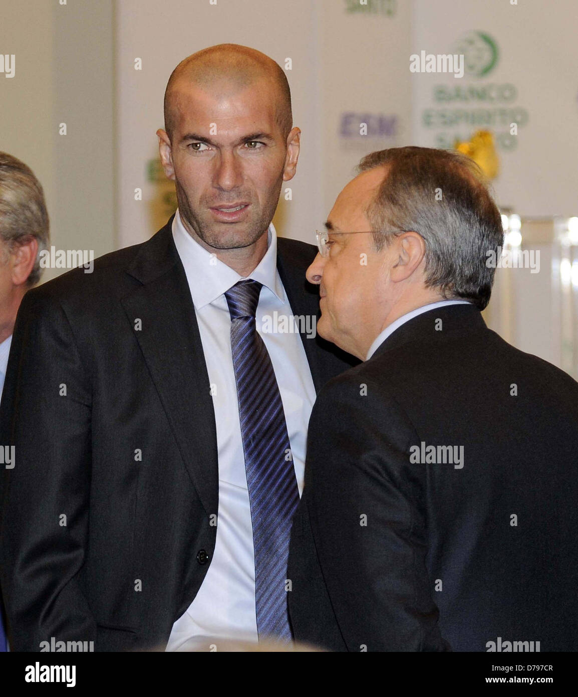 Zinedine Zidane during the 2011 Golden Shoe presentation at the ...