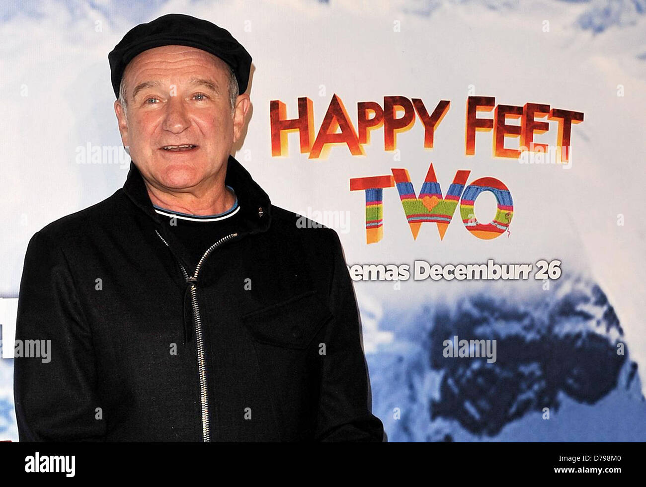 Robin Williams Happy Feet 2 Australian Premiere At Hoyts Cinema Sydney Australia 041211