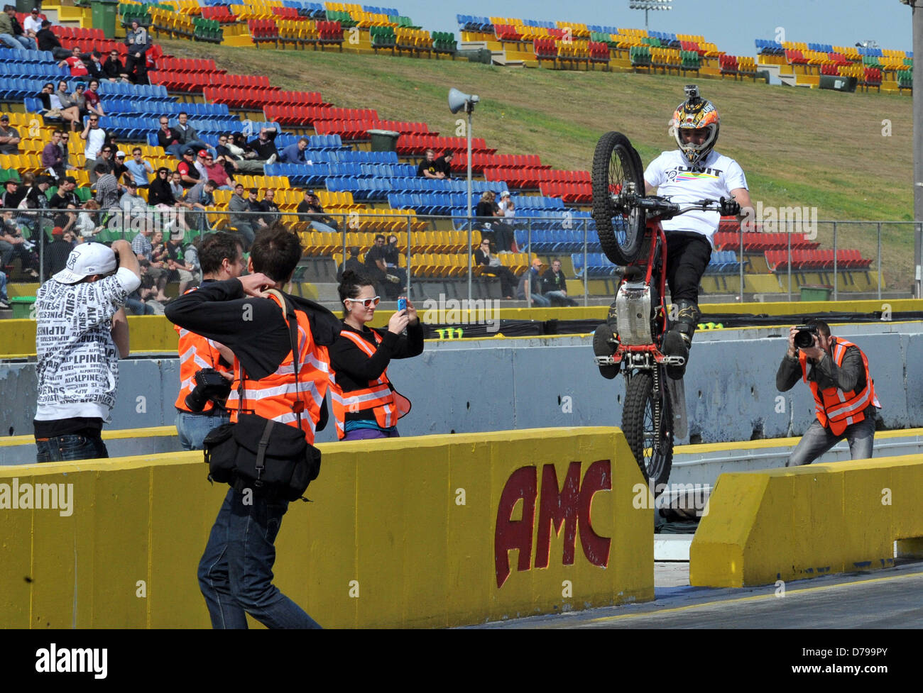 Monster Trails Bike Ken Block's GYMKHANA World Tour at Calder Park ...