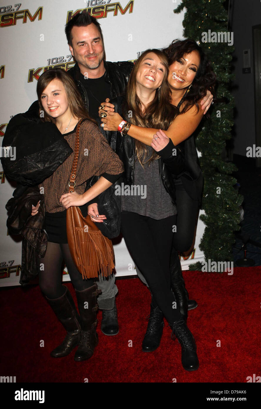 Jesse Sloan, Carrie Ann Inaba and Kids 102.7 KIIS FM's Jingle Ball ...
