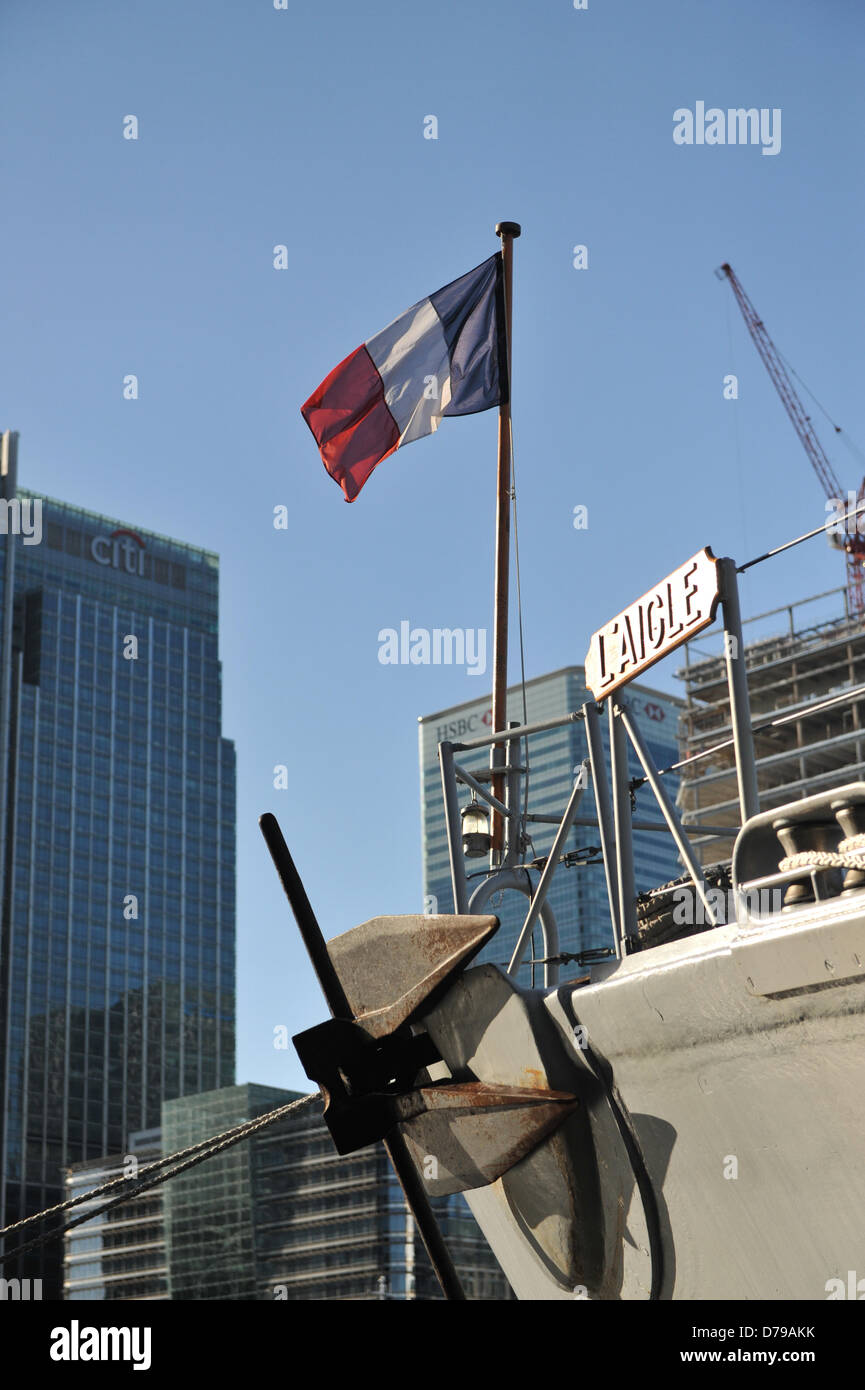 South Quay, Canary Wharf, London, UK. 1st May 2013. The French ...