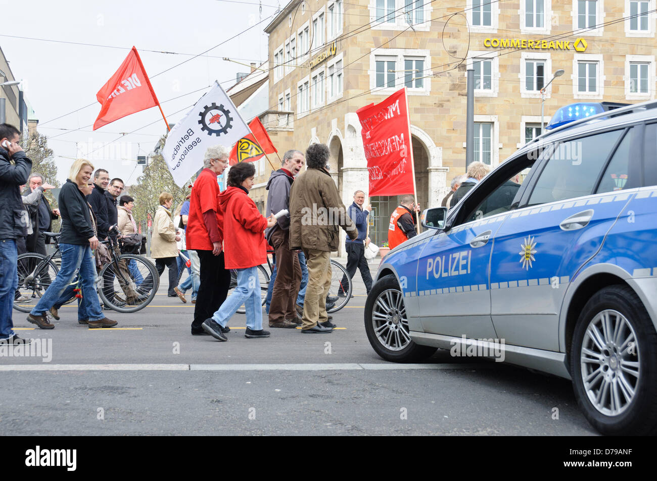 German mercedes protest hi-res stock photography and images - Alamy