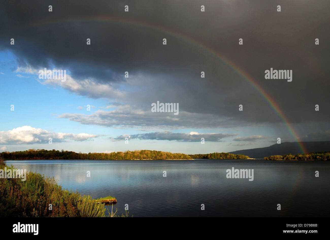 Cliffs of magho over lough erne hi-res stock photography and images - Alamy
