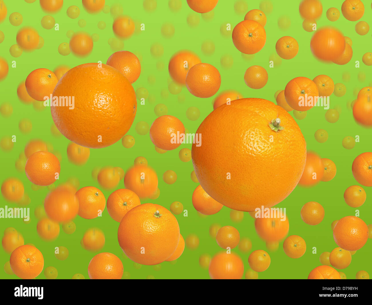 falling down oranges Stock Photo - Alamy