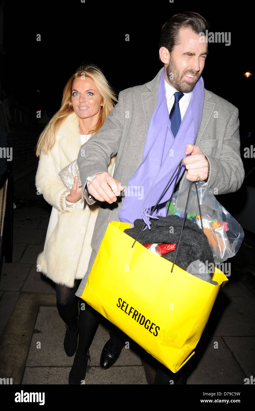 Geri Halliwell at St Paul's Knightsbridge Foundation Carol Service held ...