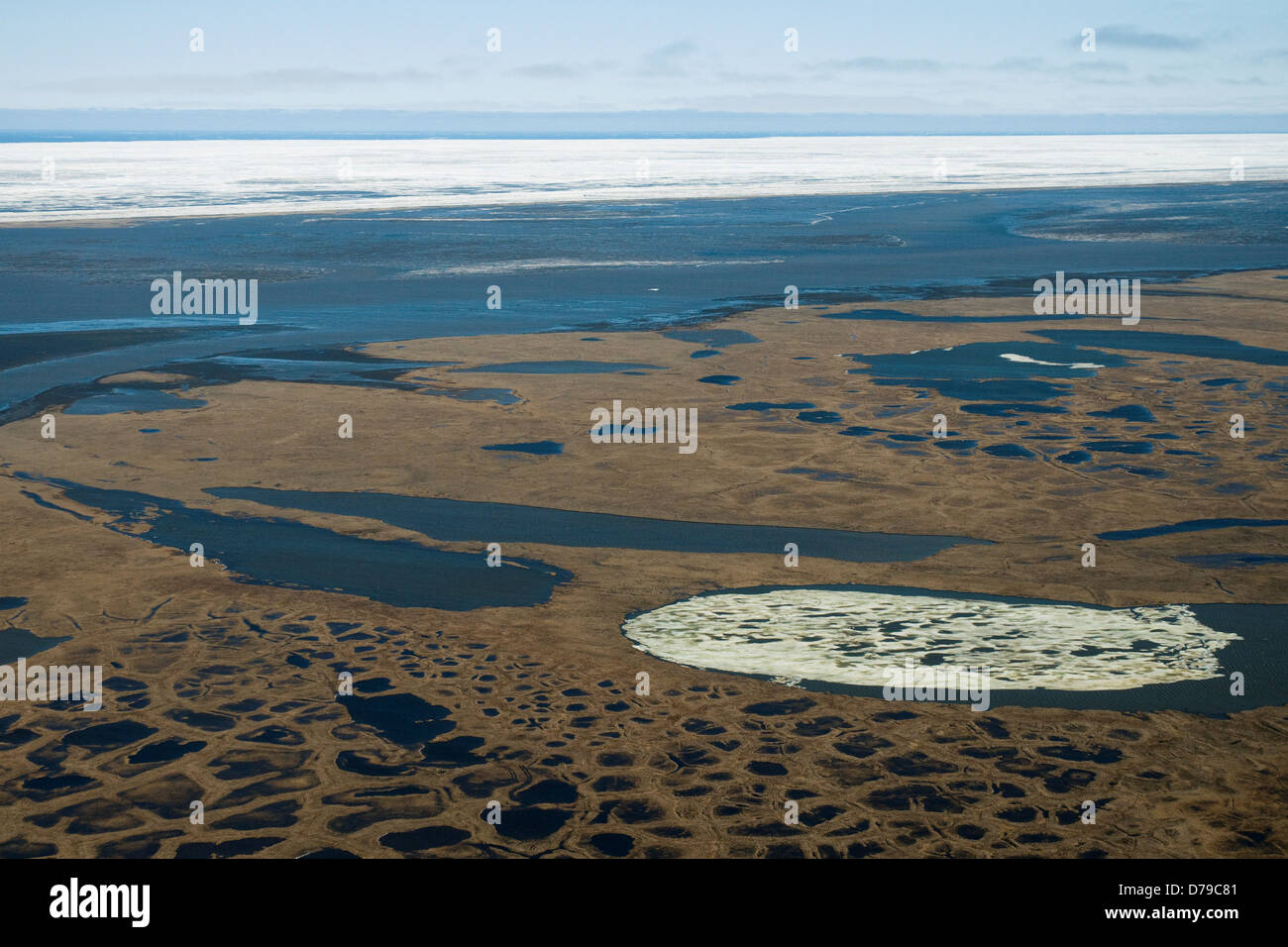 Tundra ponds aerial hi-res stock photography and images - Alamy