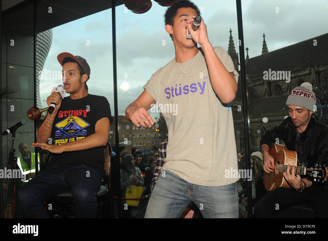 Harley Alexander-Sule aka Sylvester' and Jordan Stephens aka Rizzle of ...