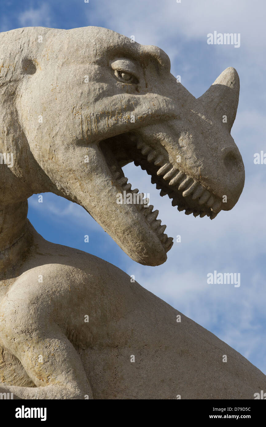 Ceratosaurus at the old location of the Utah Field House of Natural ...