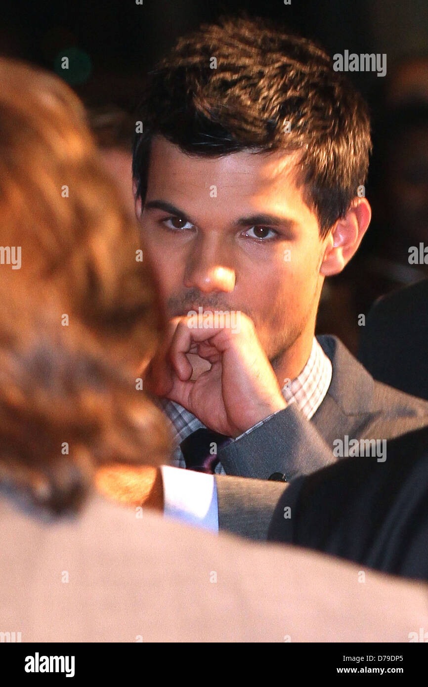 Taylor Lautner the French Premiere of 'Abduction' held at The Gaumont ...