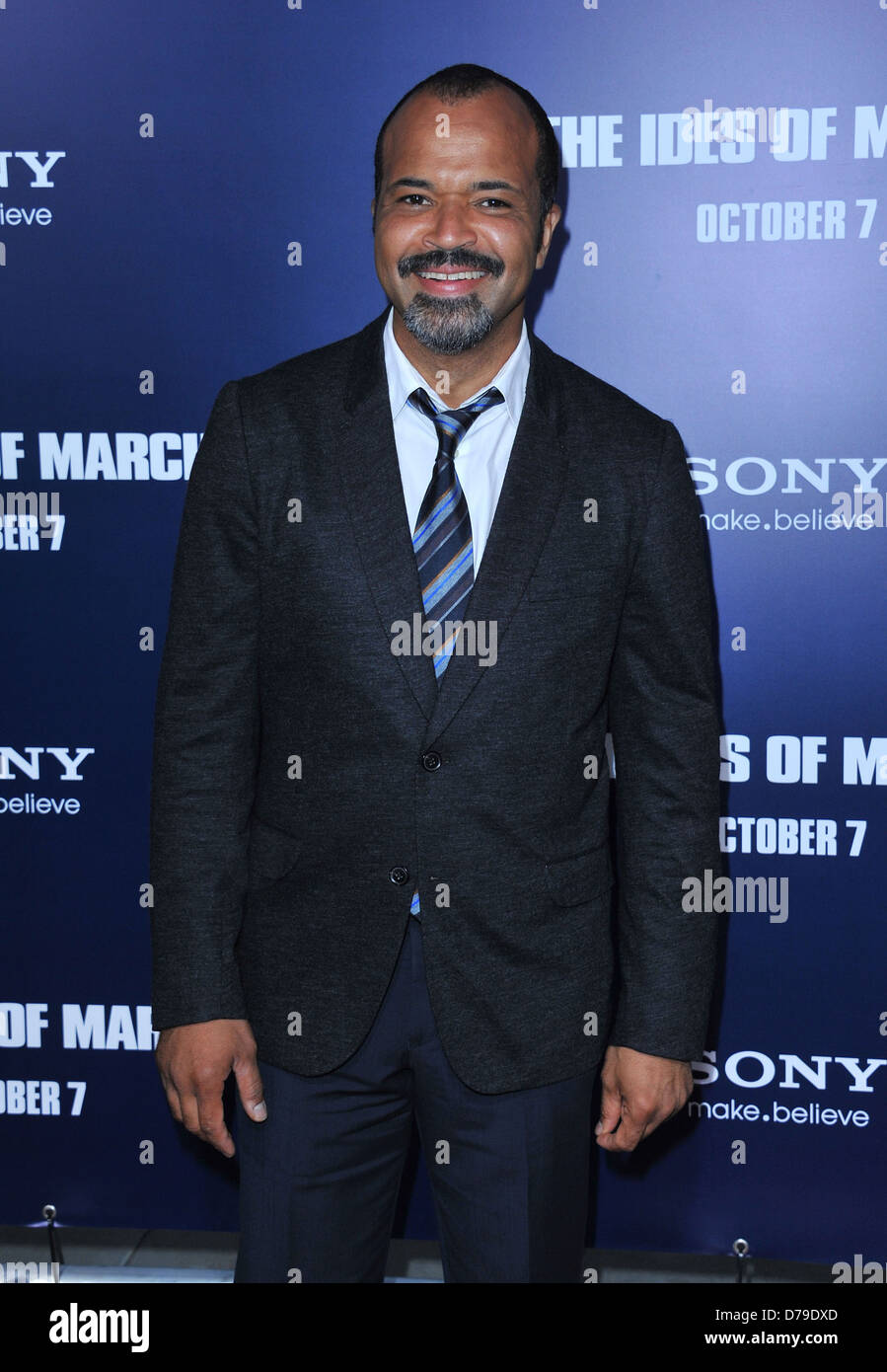 Jeffrey Wright The premiere of 'The Ides Of March' held at the Academy ...