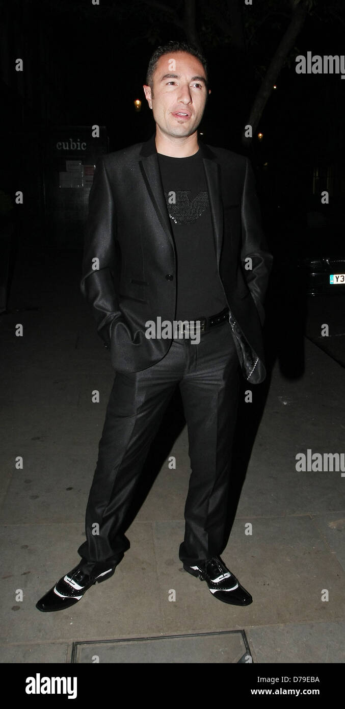 Vincent Simone Strictly Come Dancing celebrities enjoy a dinner at ...