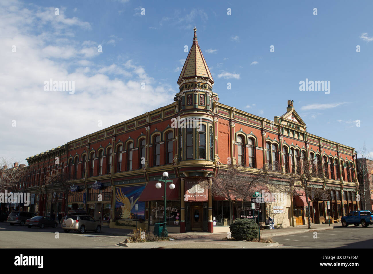 The Davidson Building 1889 Phoenix Block survived the Great Fire of ...