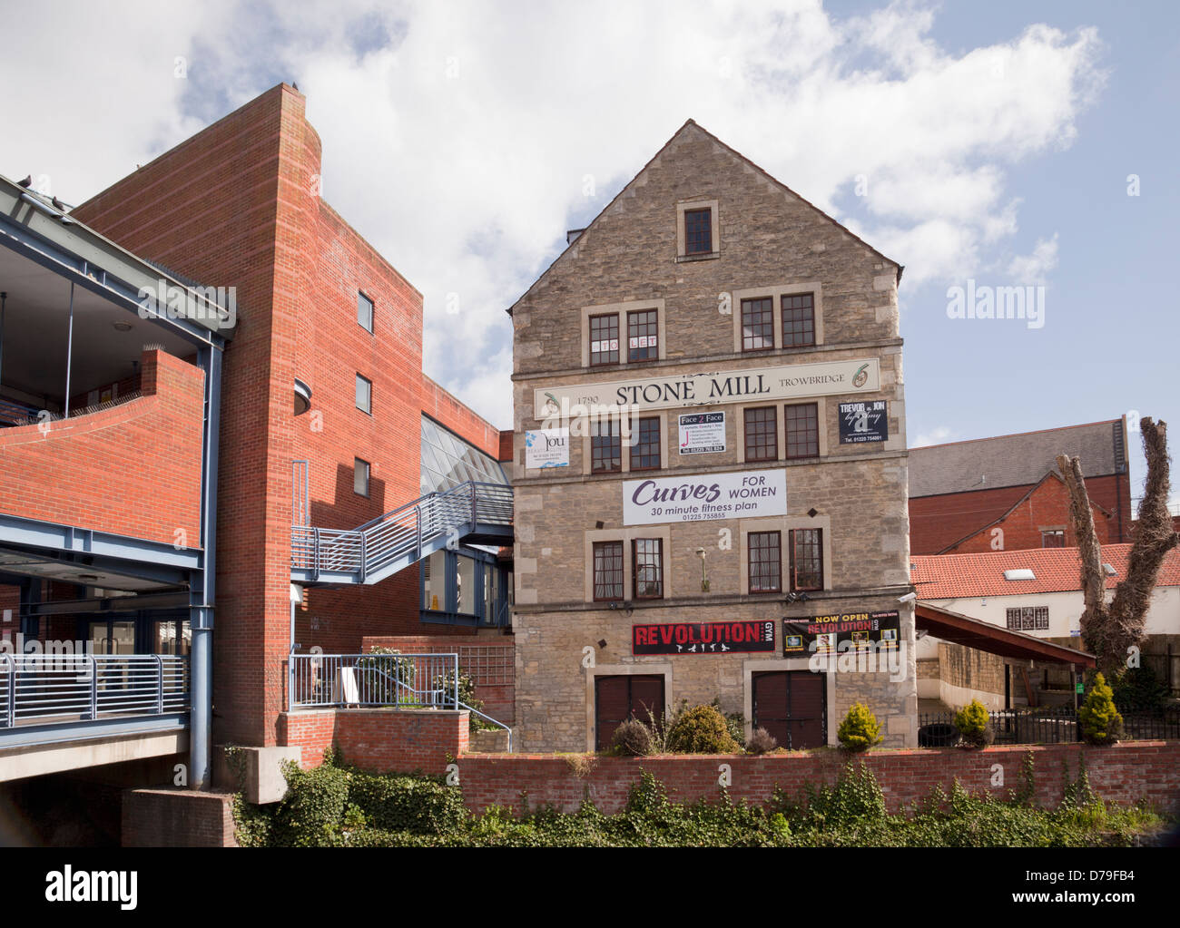 The Shires renovated Stone Mill, Trowbridge, County town of Wiltshire ...