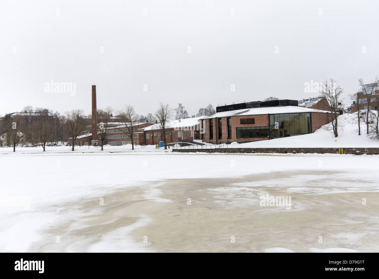 The Helsinki Metropolia University of Applied Sciences located on the river Vantaa in Old ...
