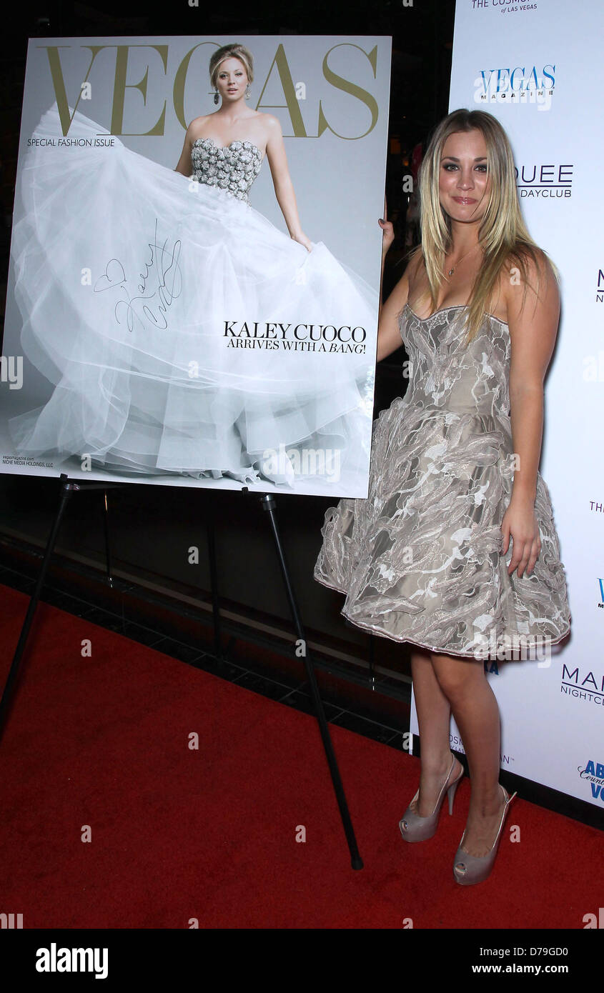 Kaley Cuoco hosts Vegas Magazine's Fall Fashion issue cover party in ...