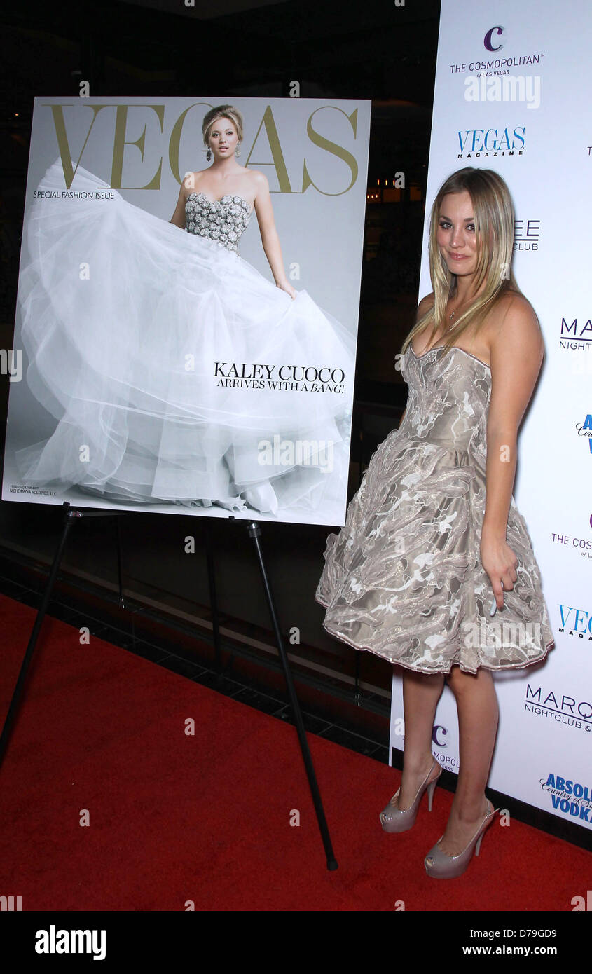 Kaley Cuoco hosts Vegas Magazine's Fall Fashion issue cover party in ...