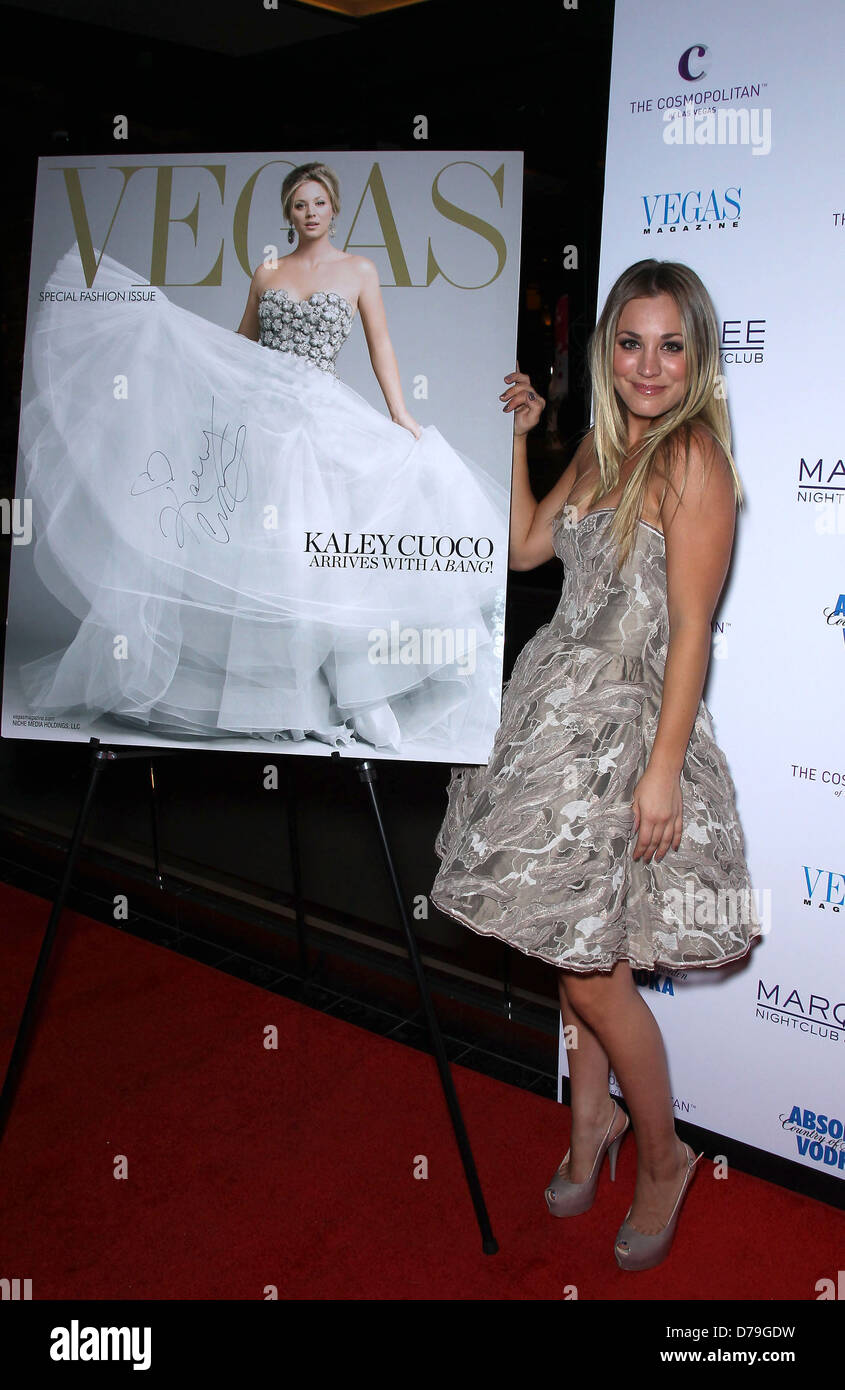 Kaley Cuoco hosts Vegas Magazine's Fall Fashion issue cover party in ...