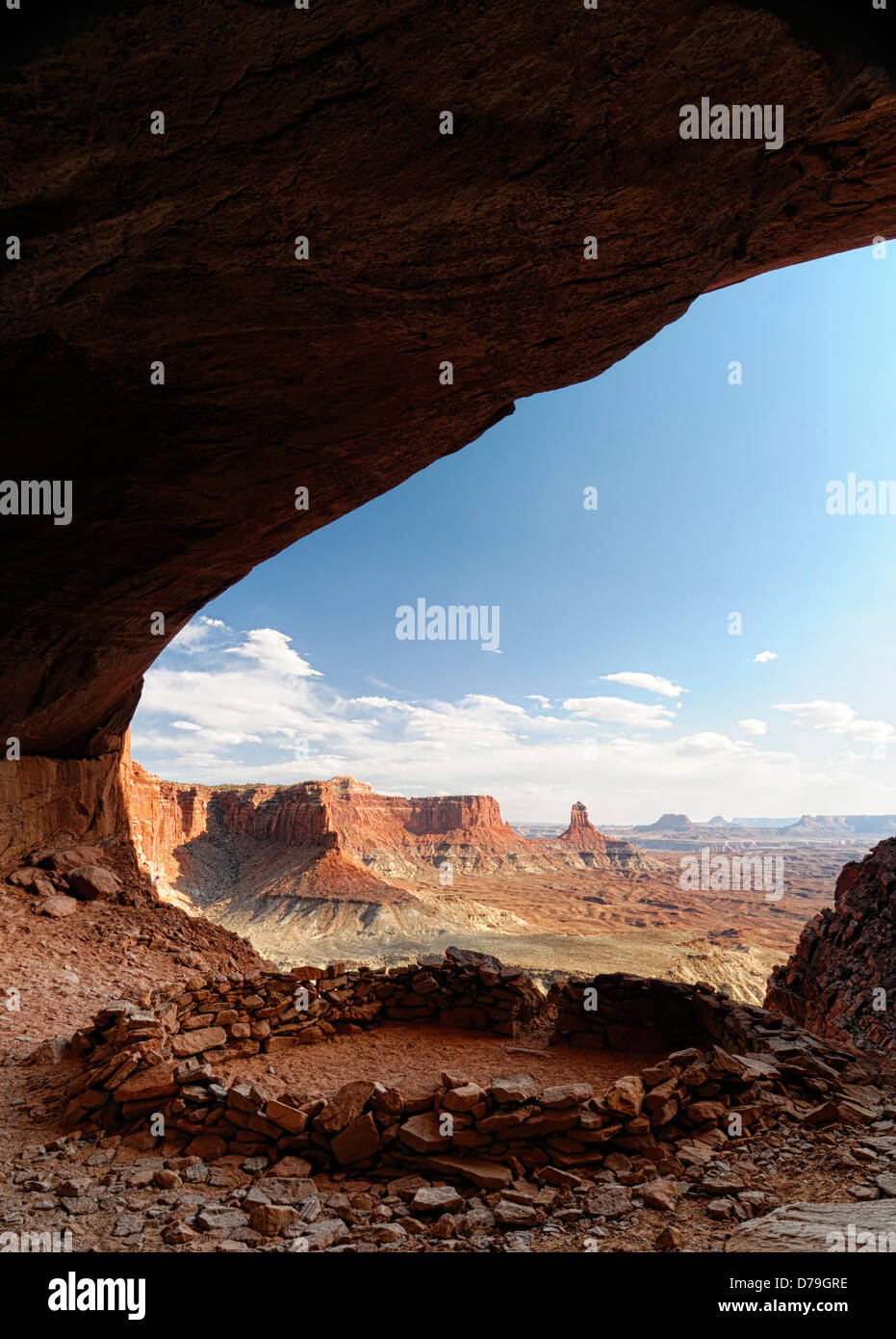 False Kiva Native American structure Island in the Sky District ...