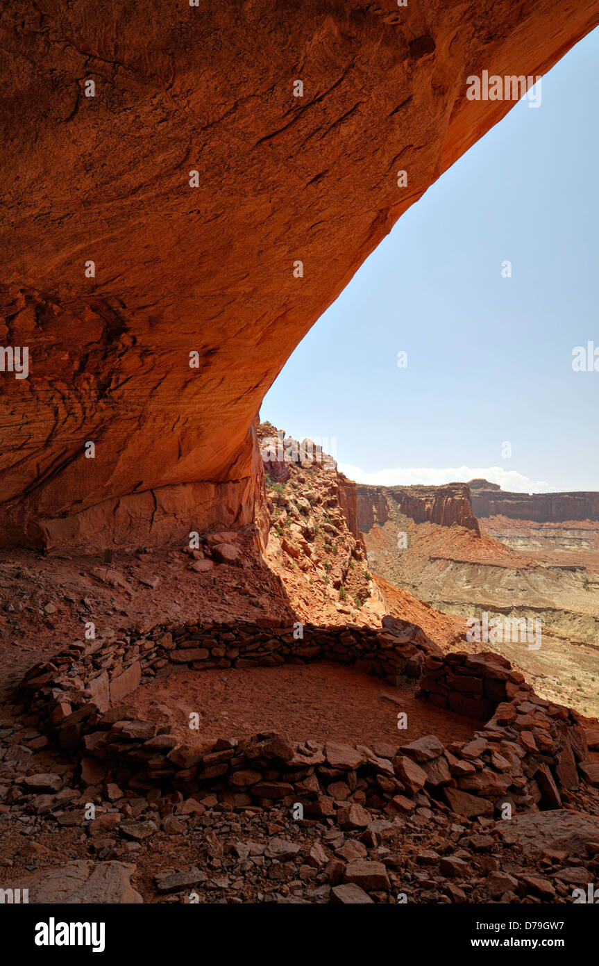 False Kiva Native American structure Island in the Sky District ...