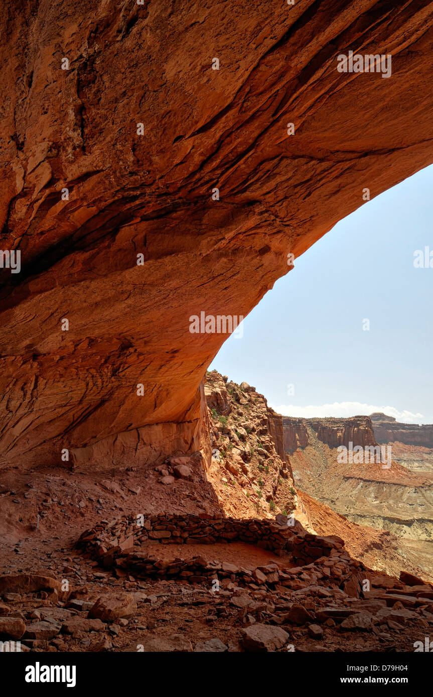 False Kiva Native American structure Island in the Sky District ...