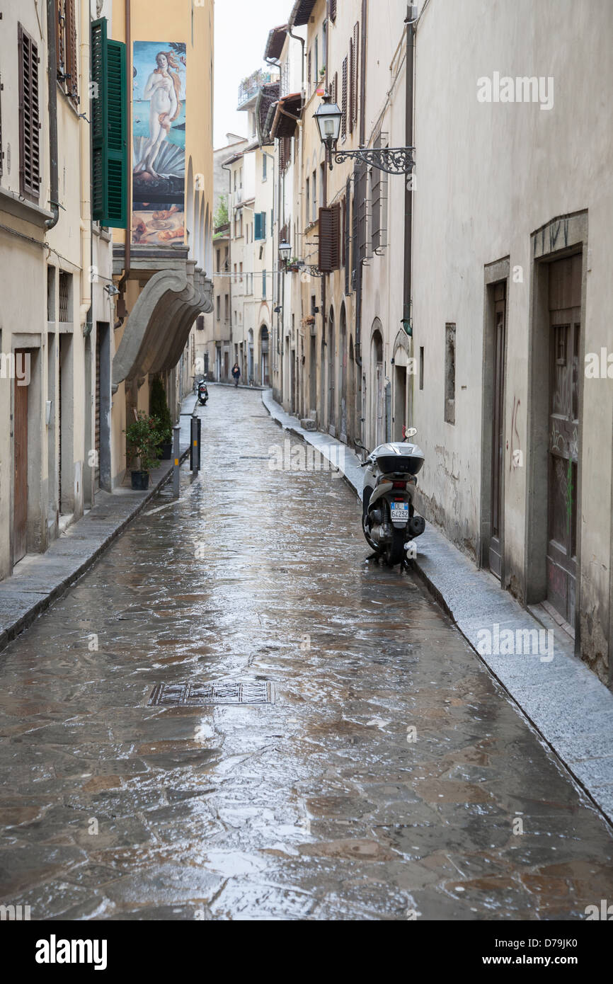 Maggio Street in Florence; Italy Stock Photo - Alamy