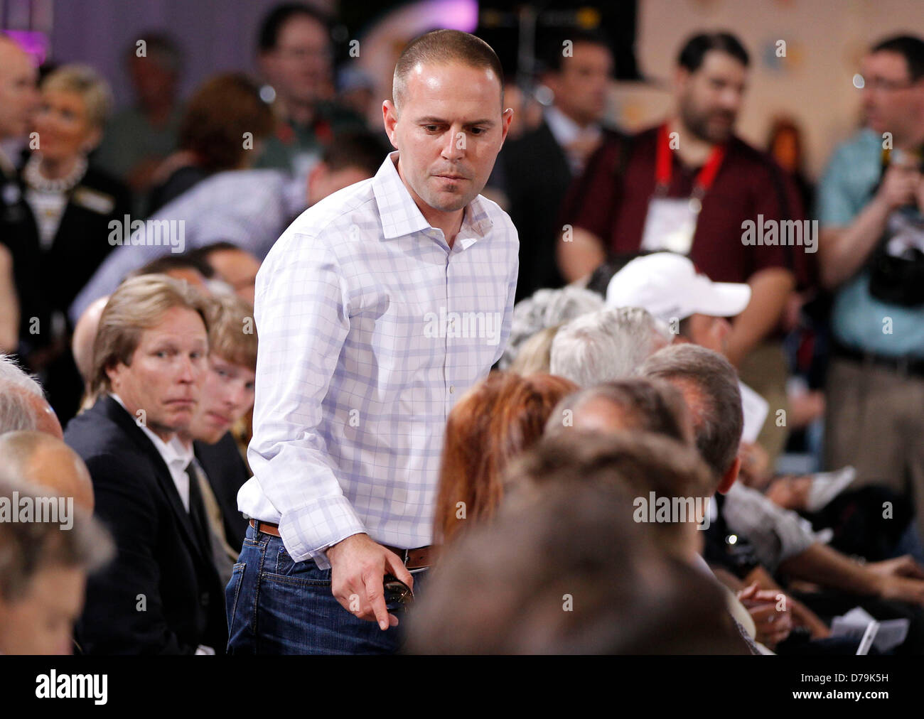 May 1, 2013 - Louisville, KY, USA - Normandy Invasion trainer Chad ...