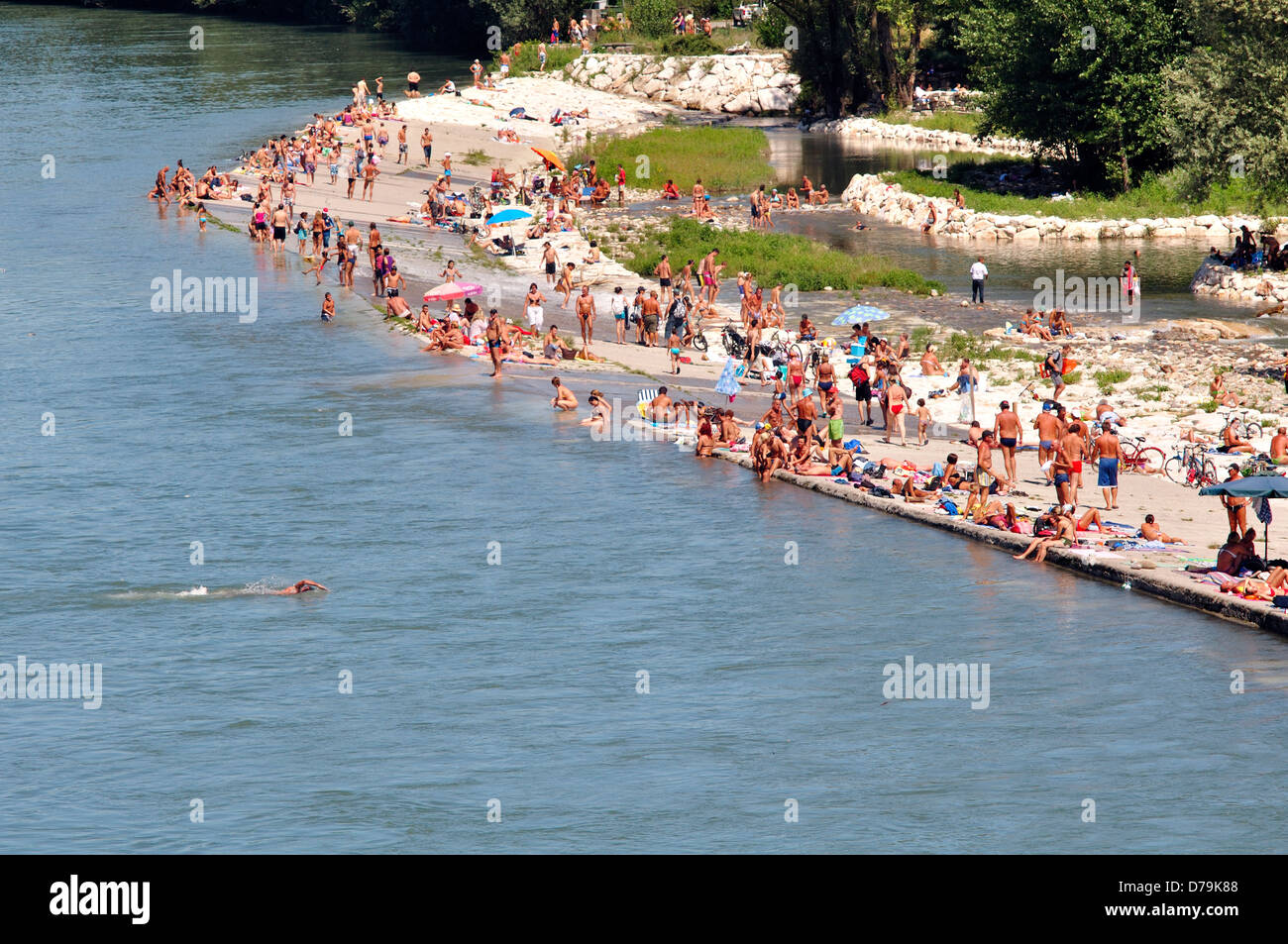 Riva river hi-res stock photography and images - Alamy