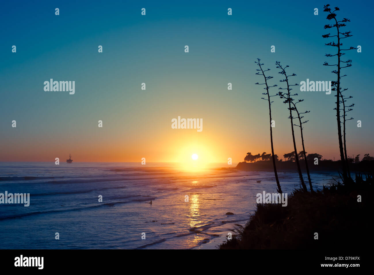 Santa Barbara Sunset High Resolution Stock Photography and Images - Alamy