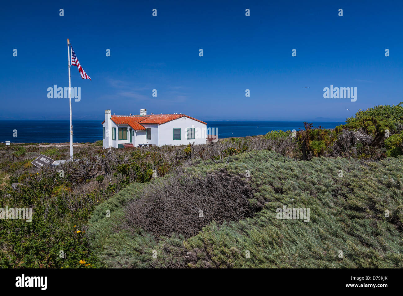 Old U.S. Coast Guard building created in the mission revival style on ...