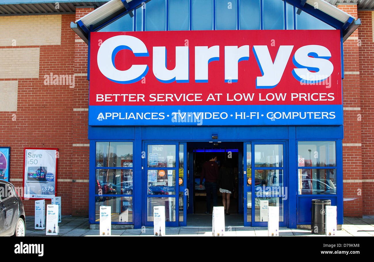 Currys electrical shop store in hi-res stock photography and images - Alamy