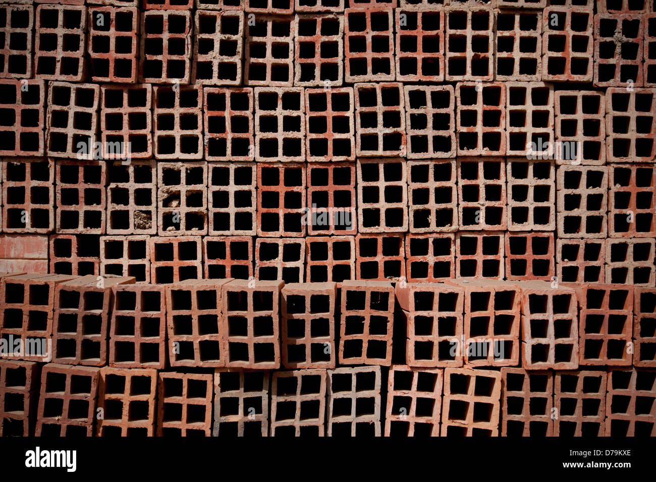 Bricks with holes hi-res stock photography and images - Alamy