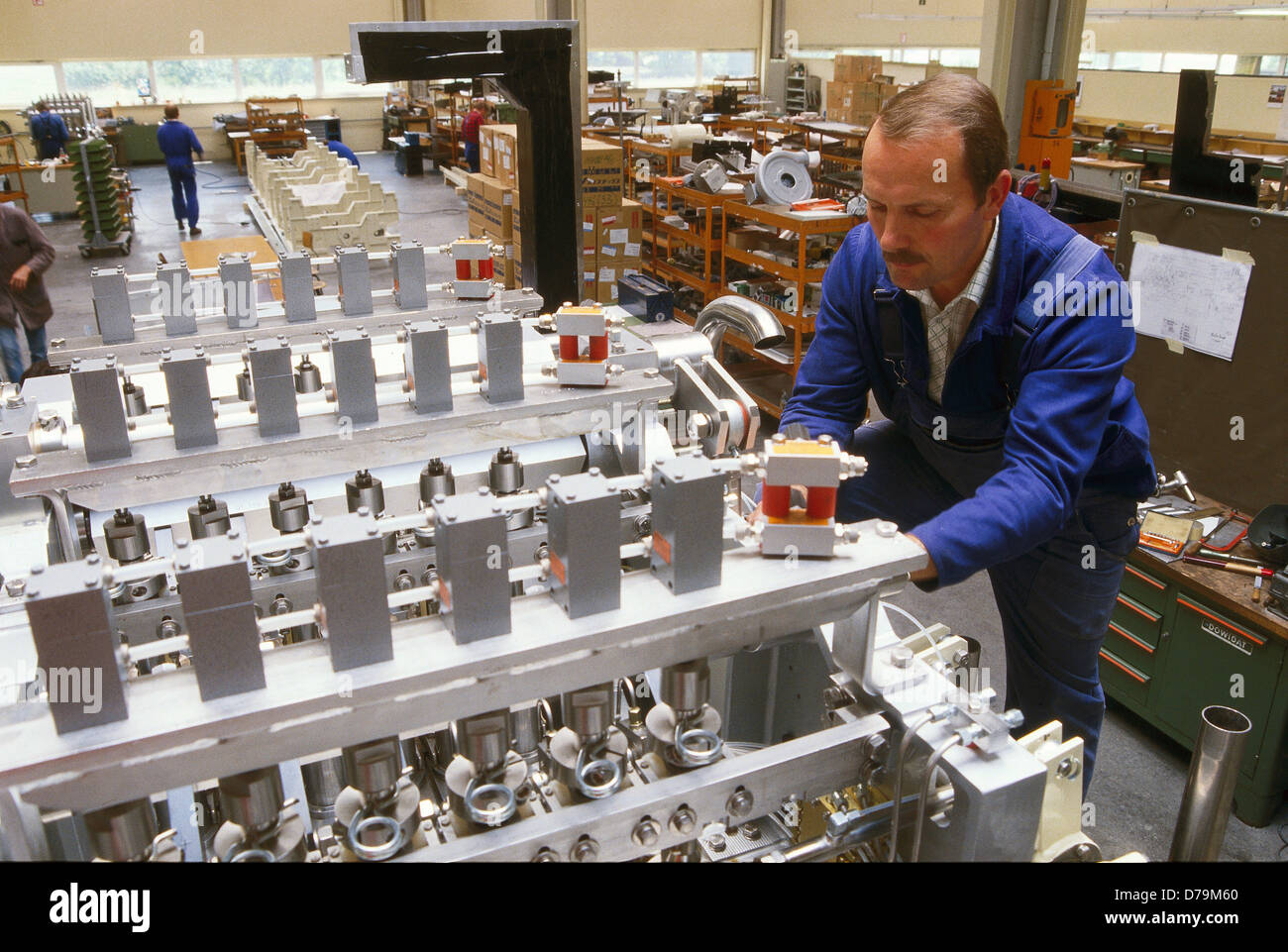 Mechanic assembling packaging machine food hi-res stock photography and ...