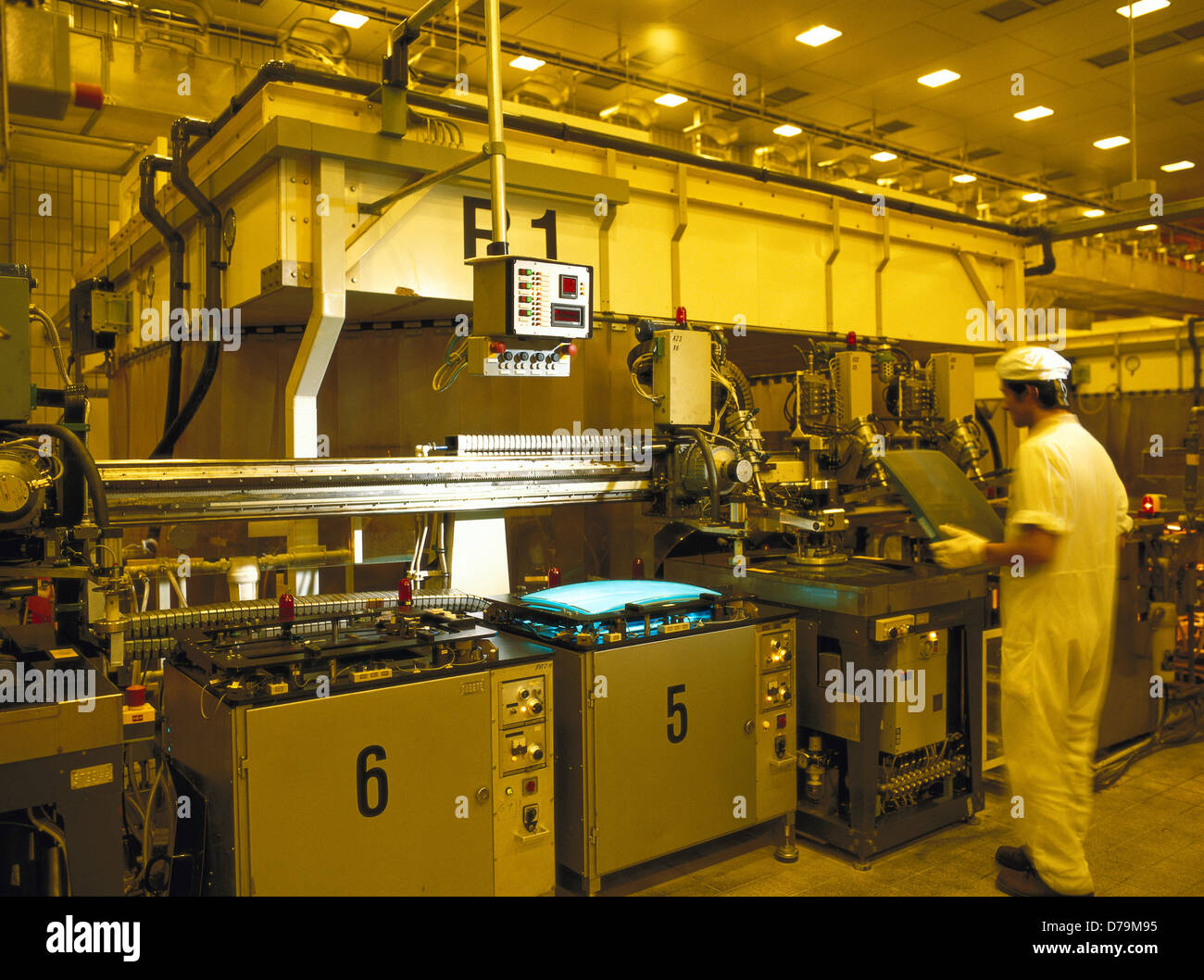 Television production line hi-res stock photography and images - Alamy