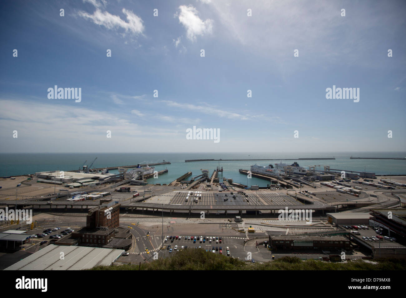 Port of Dover, in England Stock Photo - Alamy