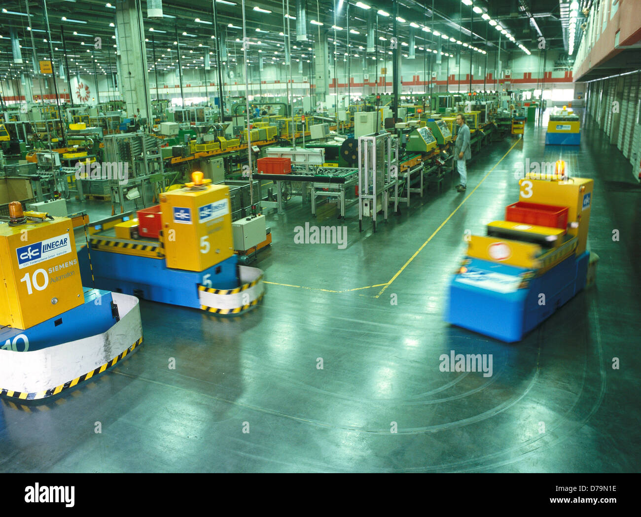 Robotic transport automated material flow Stock Photo - Alamy Robotic transport automated material flow Stock Photo - Alamy